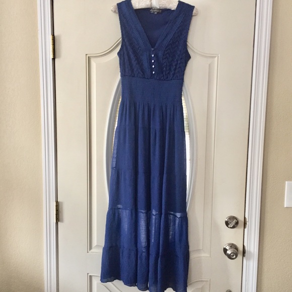 J Gee | Dresses | J Gee Beautiful Blue Maxi Dress Ps | Poshmark